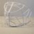 HM30 WHITE double center bar version – GOALIECAGES.COM